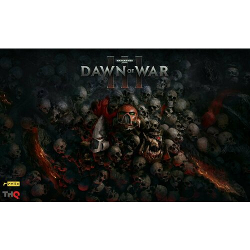 Плакат, постер на бумаге Dawn of War III. Размер 21 на 30 см