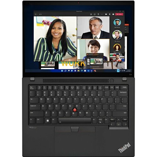 Ноутбук Lenovo ThinkPad T14 Gen 3 21AHA0G0US (Core i7 2200 MHz (1270P)/16384Mb/512 Gb SSD/14"/2240x1400/Win 11 Pro)