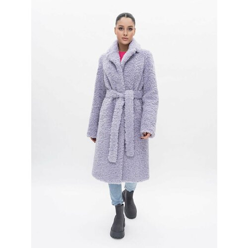 Пальто ALEF, размер 52, фиолетовый