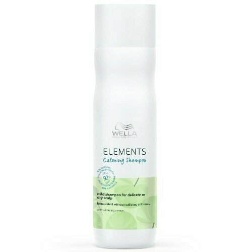 Успокаивающий шампунь Elements Wella professionals (1000 refil)