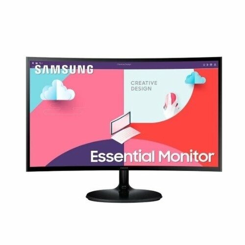 LCD Samsung 27″ S27C360EAI черный {VA Curved 1920x1080 75Hz 250cd D-Sub HDMI}