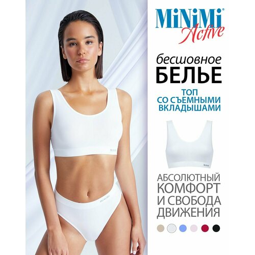 Топ MiNiMi, размер 46/48 (M/L), белый