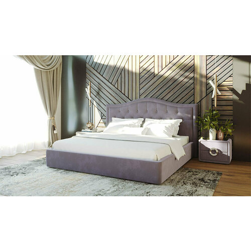Кровать Сарагоса (Цвет: серый | Размер: 90 * 200)