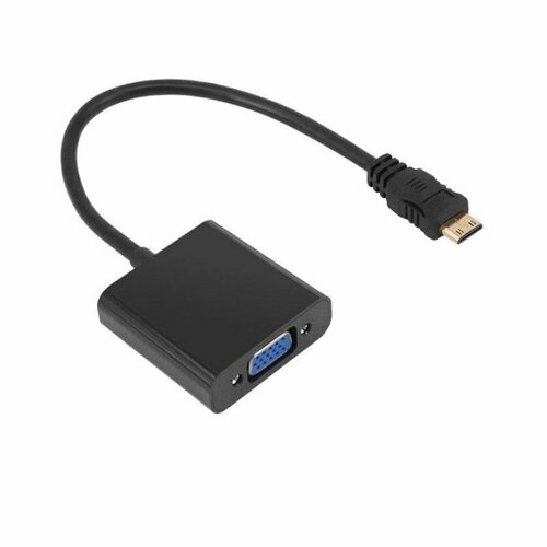 Переходник mini HDMI to VGA