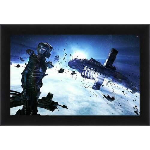 Плакат, постер на бумаге Dead Space 3. Размер 21х30 см