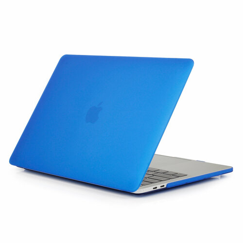 Чехол для ноутбука Apple Macbook Pro 13.3 A1706 / A1708 / A1989 / A2159 / A2289 / A2251 (2016-2021 года) - темно-синий, матовый