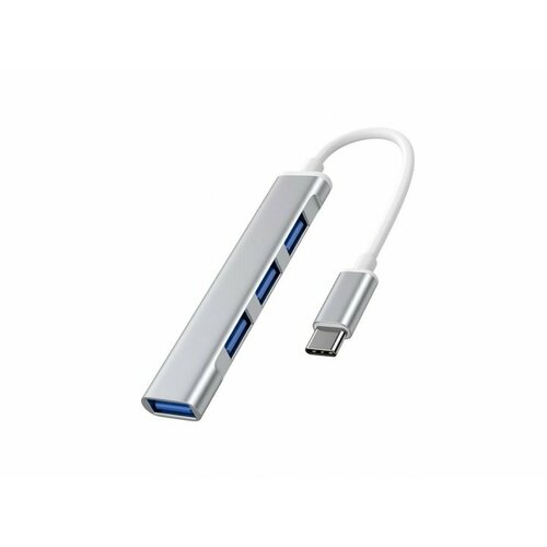 USB Type-C на USB 3.0 HUB разветвитель на 4 порта (Type C хаб концентратор USB)