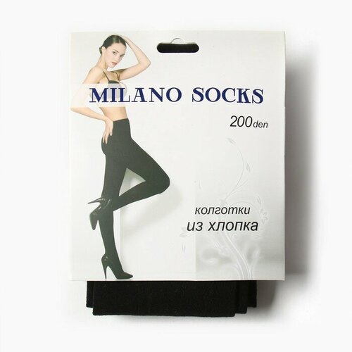Колготки  Milano socks, 200 den, размер 3/2-3/2, черный