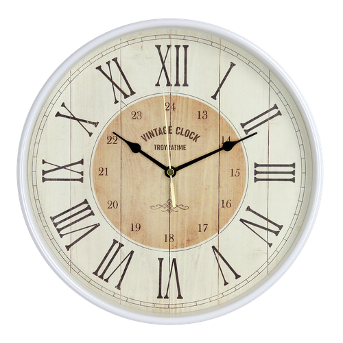 Часы настенные Романс ⌀30,5 см цвет коричневый