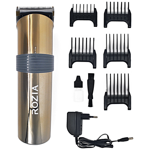 Машинка для стрижки волос RF609C, Профессиональный триммер для стрижки волос, для бороды, усов, Золотистый, Pricemin