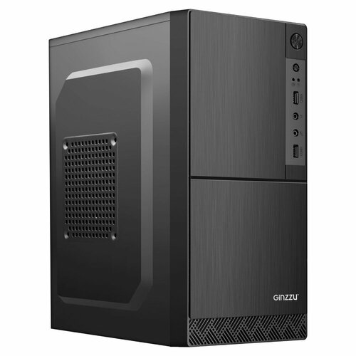 Ginzzu Корпус Ginzzu B190 2*USB 2.0, AU (500W 12 см)