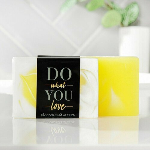 Мыло для рук «Do what you love», 100 г, аромат банан, BEAUTY FOX (комплект из 10 шт)