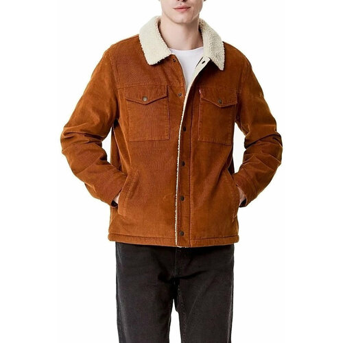 Куртка Levi's, размер M, коричневый