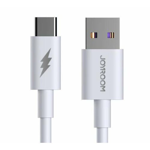 Кабель JOYROOM S-1050M7, USB - Type-C, 1м, 5A, Белый