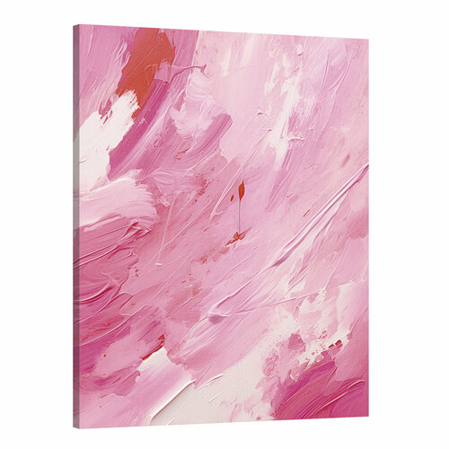 Интерьерная картина 50х70 "Розовые мотивы"