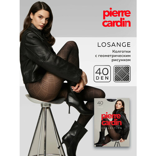 Колготки Pierre Cardin, 40 den, размер 2, черный