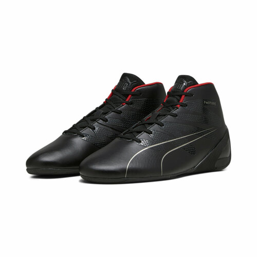 Кроссовки PUMA Ferrari Carbon Cat Mid, размер 10,5 UK, черный