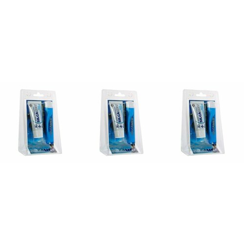 Silcamed Дорожный набор Family, Зубная паста + Зубная щетка средней жесткости, 30 гр, 3 шт