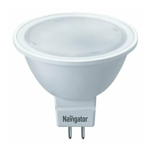 Лампа светодиодная NAVIGATOR 7Вт 560Лм 4000K GU5,3 MR16 230В матовый спот