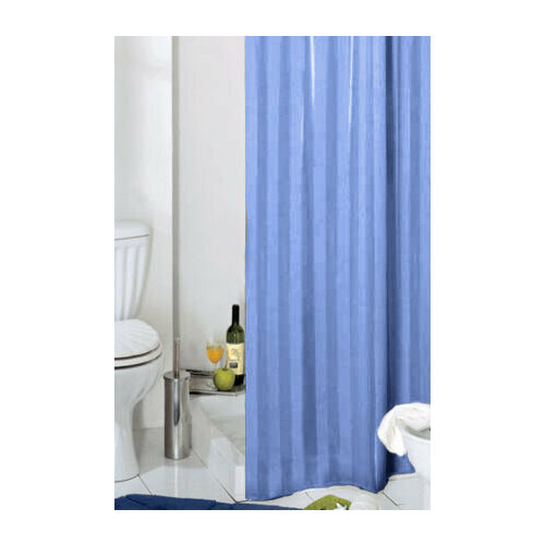 Штора для ванной Grund Rigone, 180x200см, текстиль, синий 804.98.018