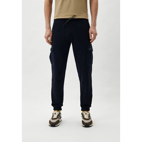 Брюки джоггеры Aeronautica Militare, размер XXL, синий
