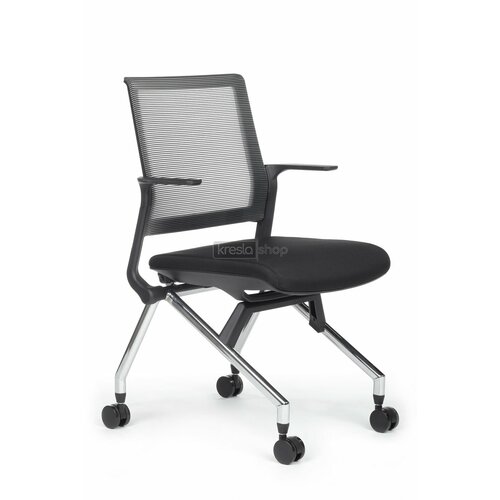 Конференц-кресло Riva Design Chair Moby D2002 черная ткань