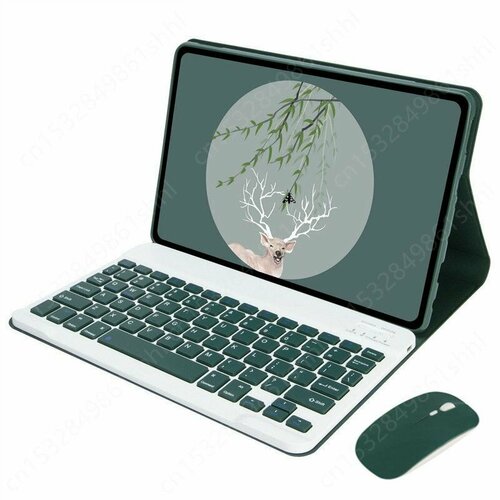 Чехол с клавиатурой MyPads для планшета Huawei Honor Pad 8 12" 2022, зеленый