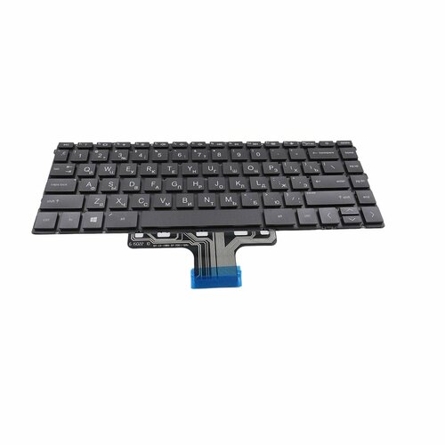 Клавиатура для HP Pavilion x360 14-dw0016ur ноутбука с подсветкой