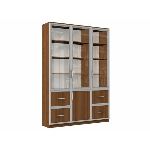 Книжный шкаф Альма - 19 120x40x200 фабрика «Мебель Лэнд 24»