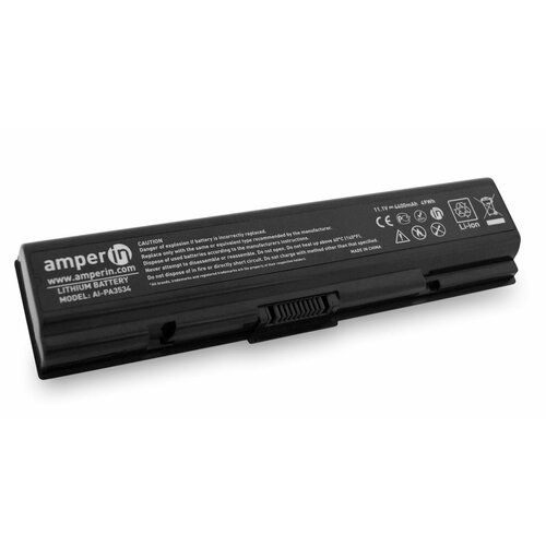 Аккумуляторная батарея Amperin для ноутбука Toshiba Satellite Pro L550 11.1V (4400mAh)