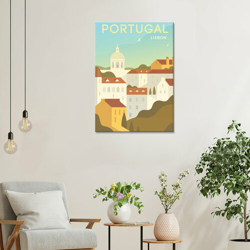 Интерьерная картина на холсте - Португалия Лиссабон арт 20х30