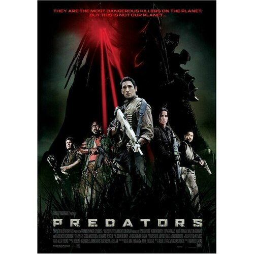 Плакат, постер на холсте Хищники (Predators), Нимрод Антал. Размер 30 х 42 см