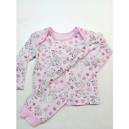 Пижама  ПАПА МАМА, размер 26/86-92, розовый
