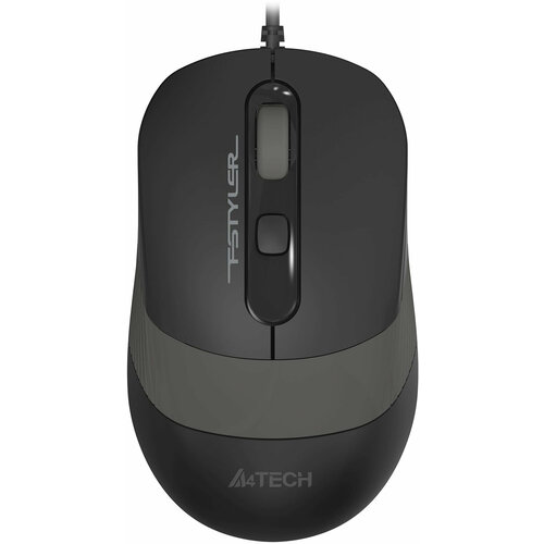 Мышь A4Tech Fstyler FM10T серый оптическая (1600dpi) USB для ноутбука (4but)