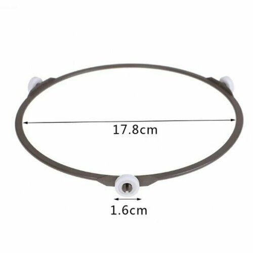 Кольцо тарелки для СВЧ (диаметр колес 14 мм, вращения 178мм)