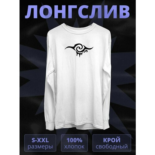 Лонгслив shulpinchik, размер 50, белый