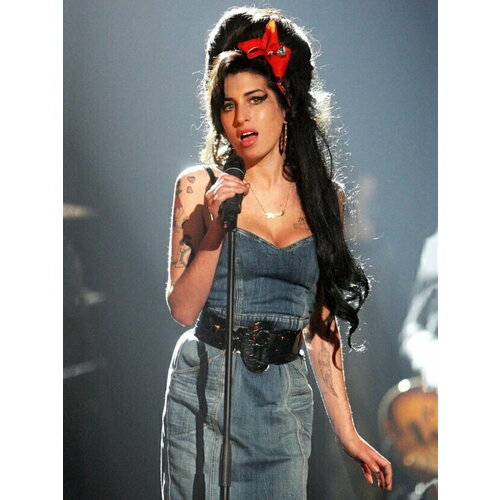 Плакат, постер на бумаге Amy Winehouse/Эми Уайнхаус/музыкальные/поп исполнитель/артист/поп-звезда/группа. Размер 21 х 30 см
