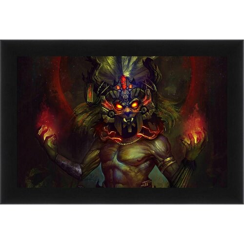 Плакат, постер на бумаге Diablo III. Размер 42х60 см