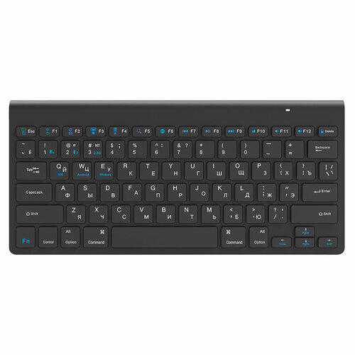 Мембранная клавиатура Olmio WK-15 с поддержкой Bluetooth, черная