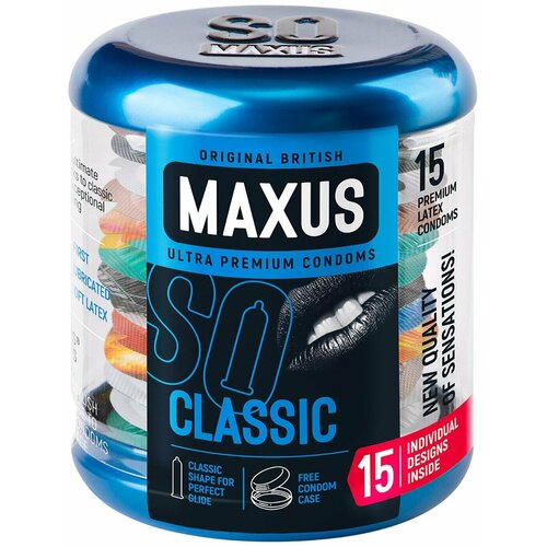Maxus / Презервативы Maxus Classic классические 15шт 2 уп