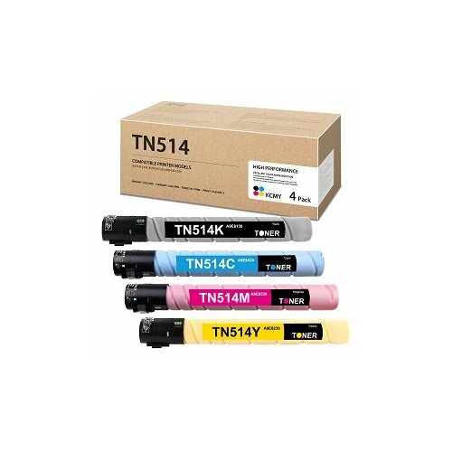 Тонер Konica-Minolta bizhub C458/C558/C658 TN-514K black 28K (ELP Imaging®)