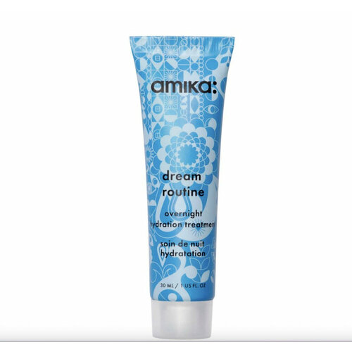 Ночное увлажняющее средство для волос мини-формат AMIKA Dream Routine overnight hydration treatment 30ml