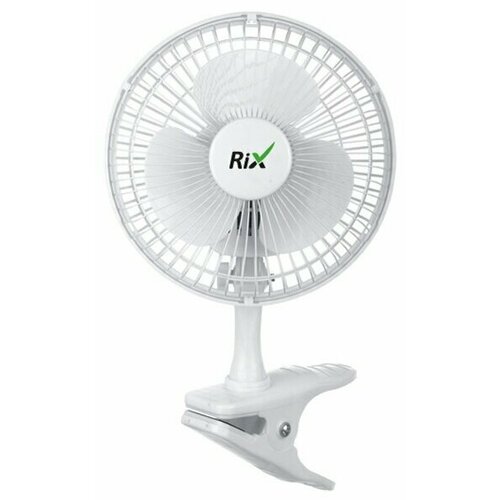 Настольный вентилятор Rix RDF-1500W (белый)
