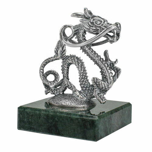 Серебряная статуэтка Дракон