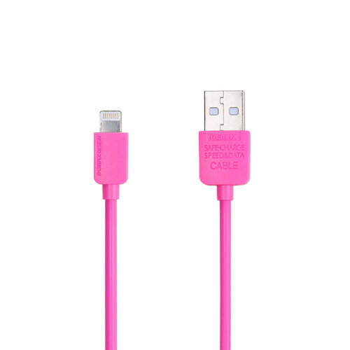 USB кабель REMAX Light Series 1M Cable RC-006i для Apple 8 pin розовый