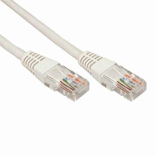 Патч-корд U/UTP, CAT 6, RJ45-RJ45, 26AWG, LSZH, серый, 3м REXANT, цена за 1 шт