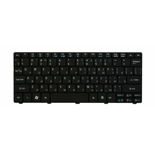 Клавиатура для Acer Aspire One 532 черная