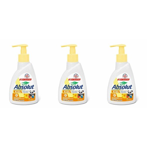 Absolut Жидкое мыло Nature Kids, Календула, 250 гр, 3 штуки