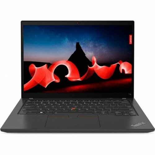 Ноутбук Lenovo ThinkPad T14 G4 Core i7 1360P 16Gb SSD512Gb Intel Iris Xe graphics 14 IPS WUXGA (1920x1200) noOS black WiFi BT Cam (21HEA021CD)