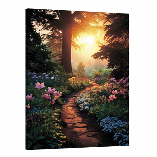Интерьерная картина 50х70 "Волшебный сад"